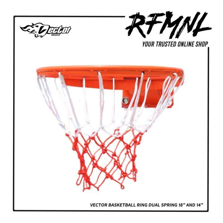 Vector / Elite Basketball Ring Dual Spring 18” And 14” | Lazada PH