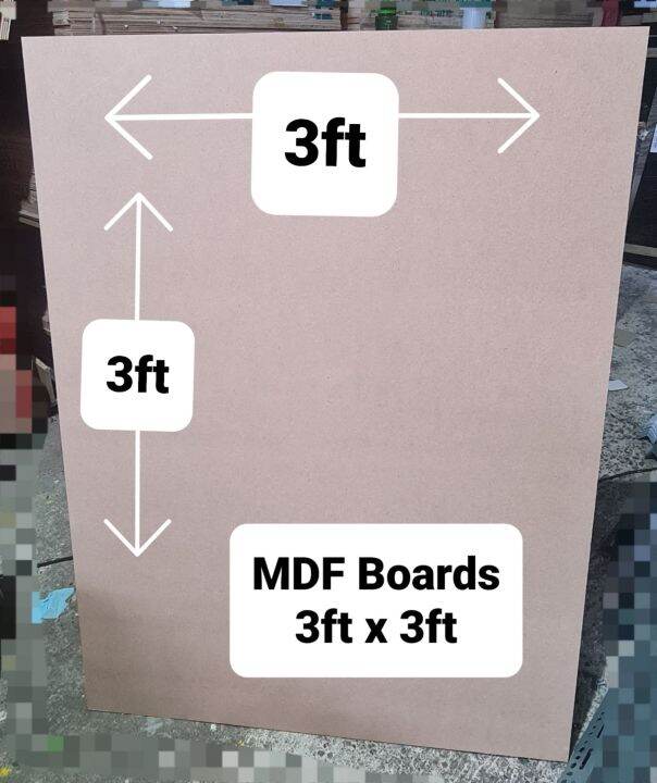 MDF Boards - 3ft x 3ft | Lazada PH