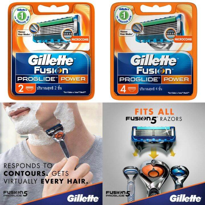 Gillette Proglide Fusion 5 Power Blade Refill | Lazada PH