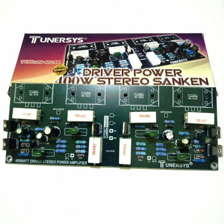 KIT DRIVER POWER STEREO SANKEN 400W | Lazada Indonesia