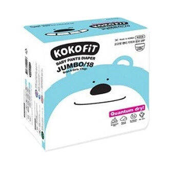 Thùng bỉm quần KOKOFiT size JUMBO - 72 miếng - dành cho bé trên 13kg ...