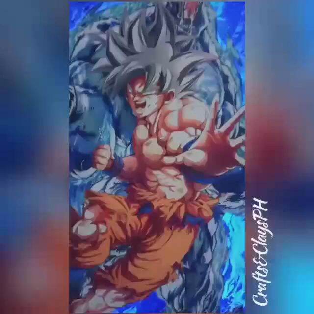 Dragon Ball Goku | Sintra 2D Lighted Wall Mural A4 Size | Lazada PH