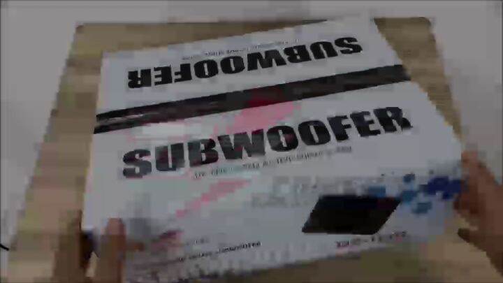 "ใหม่แกะกล่อง"DZ-1138 เบสบ๊อก10นิ้ว ซับบ็อก ซับใต้เบาะ bassbox ดอกซับ10นิ้ว 400 Watts วอยซ์คู่ ...