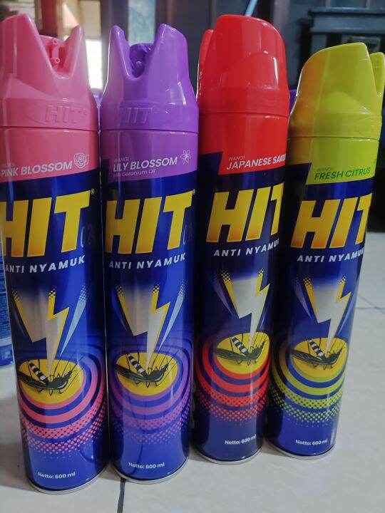 HIT Obat Nyamuk Aerosol 600ml ukuran besar anti nyamuk | Lazada Indonesia