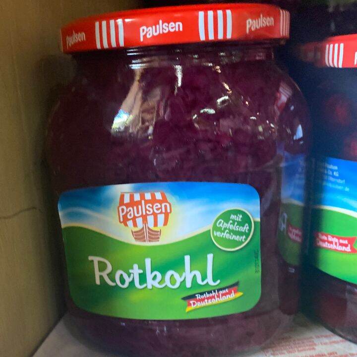 Paulsen Rotkohl red cabbage 680grams | Lazada PH