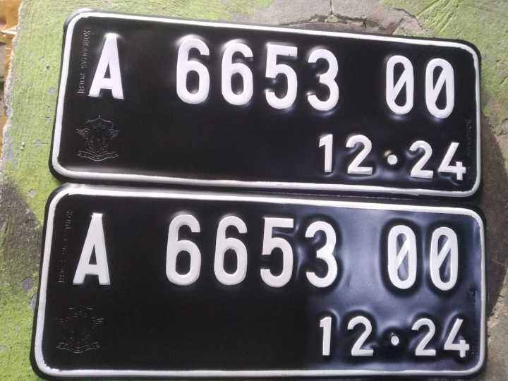 plat nomor motor | Lazada Indonesia
