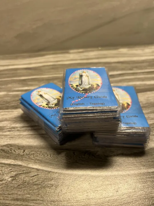 Rosary guide/ gabay sa pagrorosaryo (Tagalog/English) - Budget Friendly ...