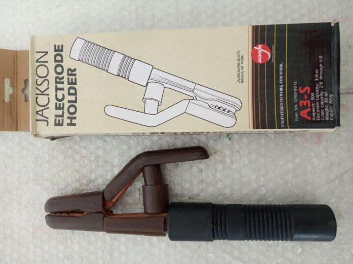 ACTUAL PICTURE: Jackson Electrode holder 300amp Heavy Duty High Quality ...