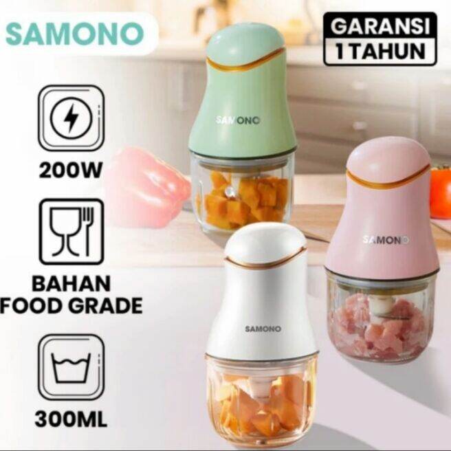 SAMONO CHOPPER MINI FOOD PROCESSOR MINI CHOPPER SAMONO SW099 | Lazada ...
