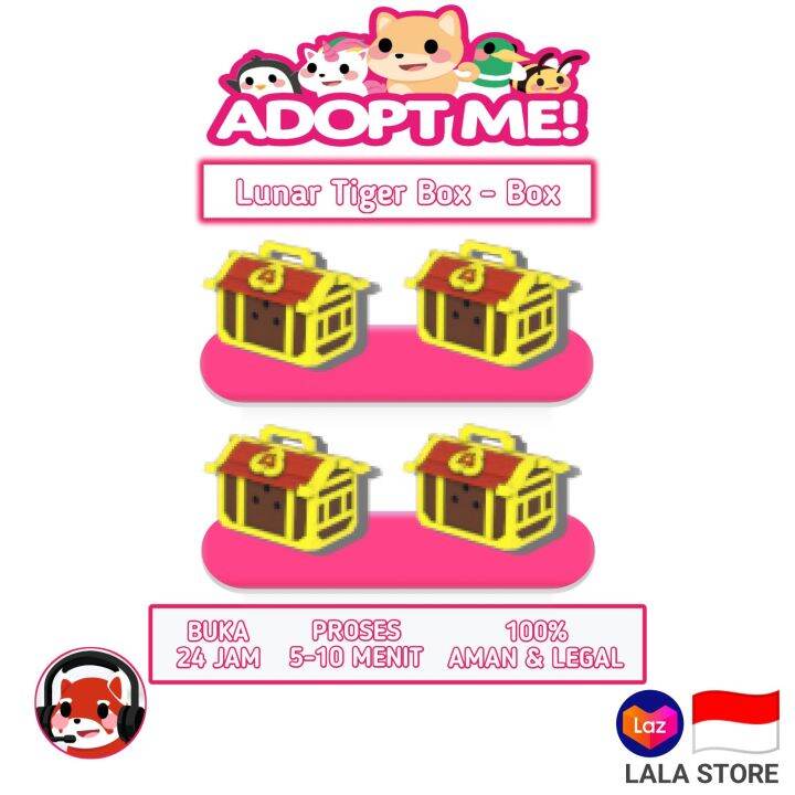 Adopt Me - Lunar Tiger Box - Roblox | Lazada Indonesia