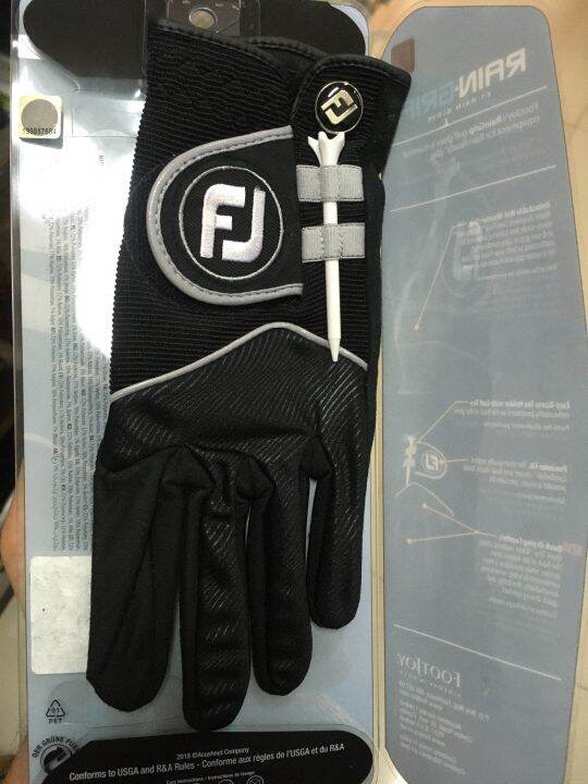 ถุงมือกอล์ฟ Footjoy RainGrip 1pcs FJ golf glove // ถุงมือฟุตจอย FJ Rain Grip | Lazada.co.th