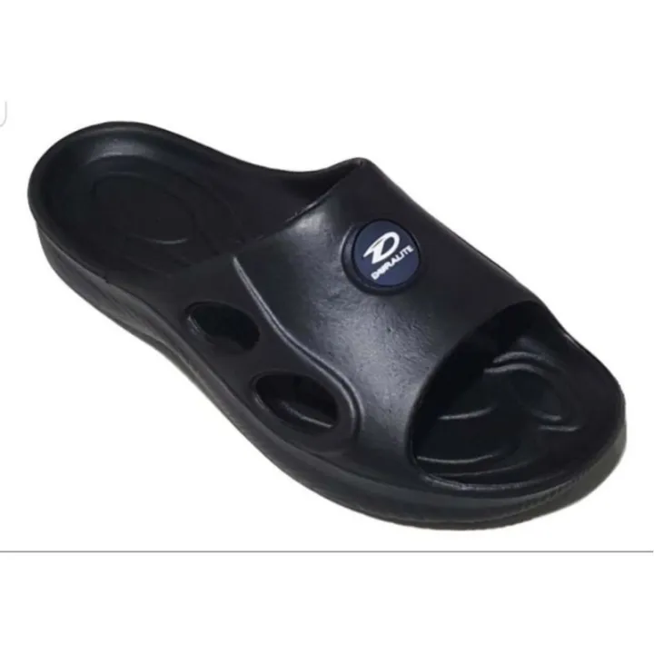 Duralite nautica slides for men/men's sandal in black and blue | Lazada PH