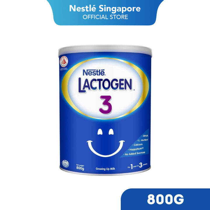 Nestle Lactogen Stage 3 Growing Up Milk 800g - From 12 Months | Lazada ...