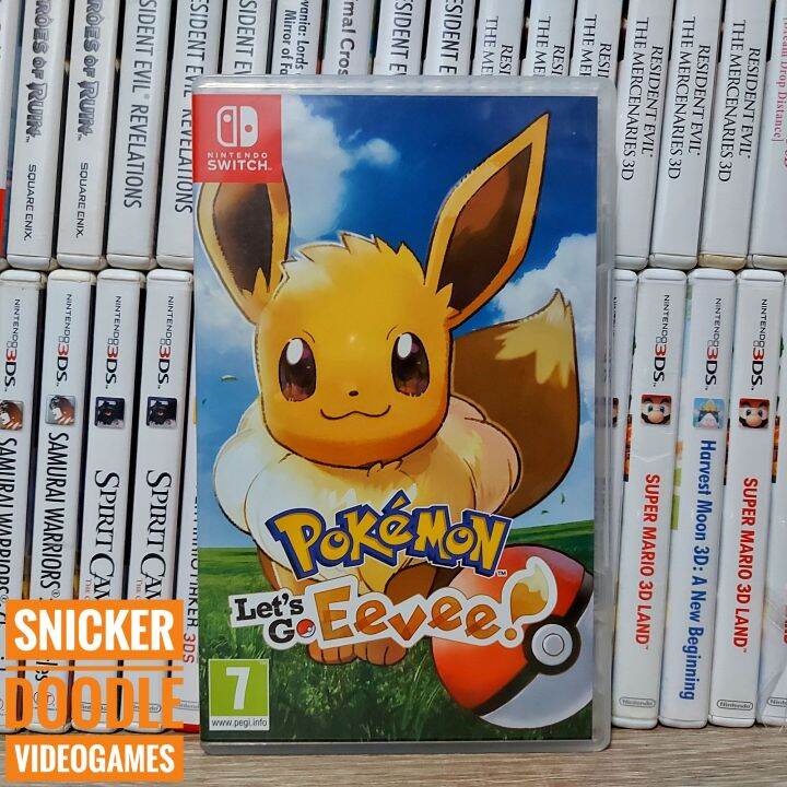 Nintendo Switch Game: Pokemon Let's Go Eevee! Original Preloved | Lazada PH