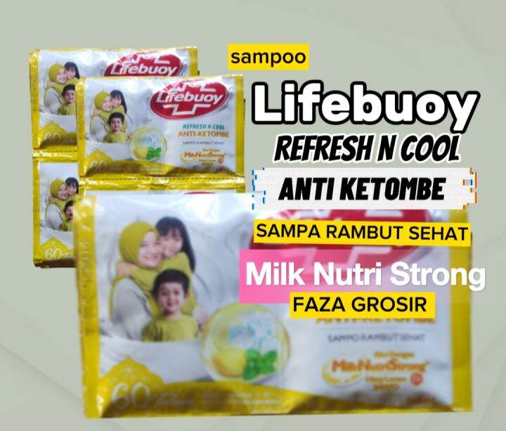 Lifebuoy shampoo 1 renceng isi 24 shaset | Lazada Indonesia