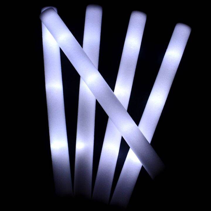 10/20PCS Blue LED Light Stick Flashing Foam Glow Stick Creative Party ...