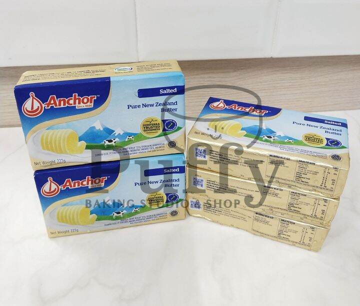 Mentega Anchor Salted Butter 227g | Lazada Indonesia