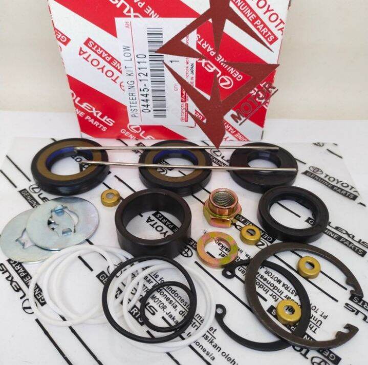 SEAL KIT RACK POWER STEERING BAWAH COROLLA GREAT AE101 AE111 ORIGINAL ...