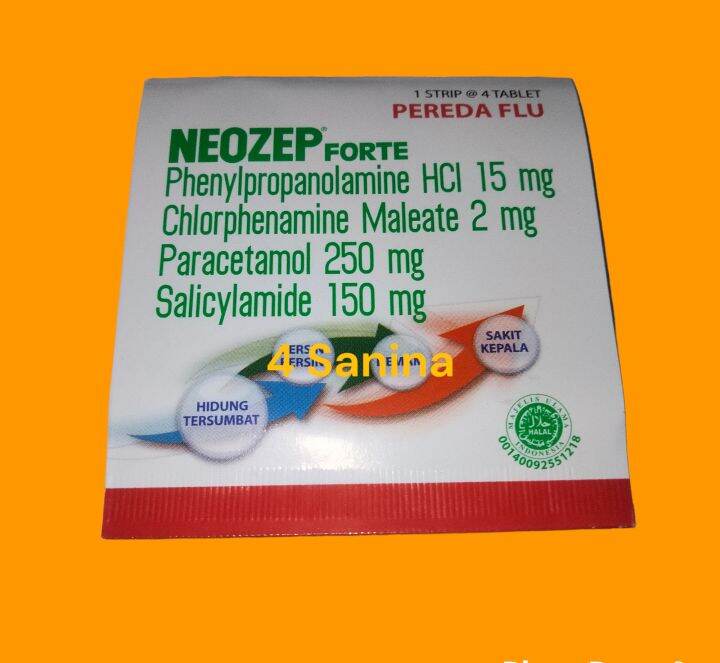 Neozep forte / strip | Lazada Indonesia