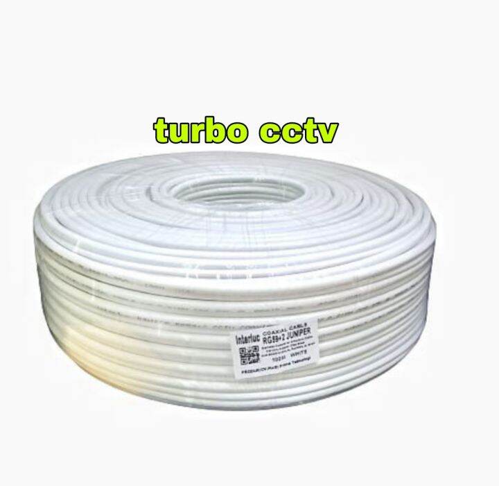 Kabel Cctv RG59 + Power Putih 100m | Lazada Indonesia