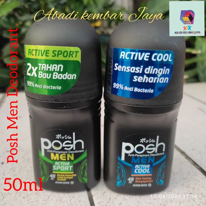 POSH MEN DEODORANT 50ML 2-VARIANT MURAH NAMPOL | Lazada Indonesia