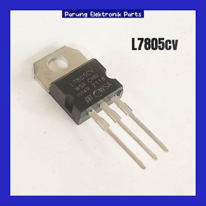 IC Transistor L7805CV Voltage Regulator IC L7805 CV 5V LDO IC L 7805 5V Regulator L7805 | Lazada ...