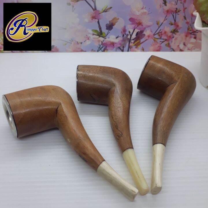 pipa rokok once cangklong kayu stigi laut RG 1142 | Lazada Indonesia