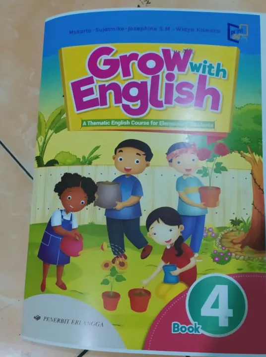 buku grow with English kelas 4 | Lazada Indonesia