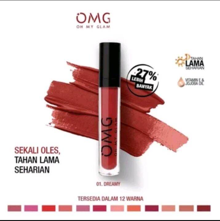 lipstik ombre OMG OH MY GLAM MATTE | Lazada Indonesia