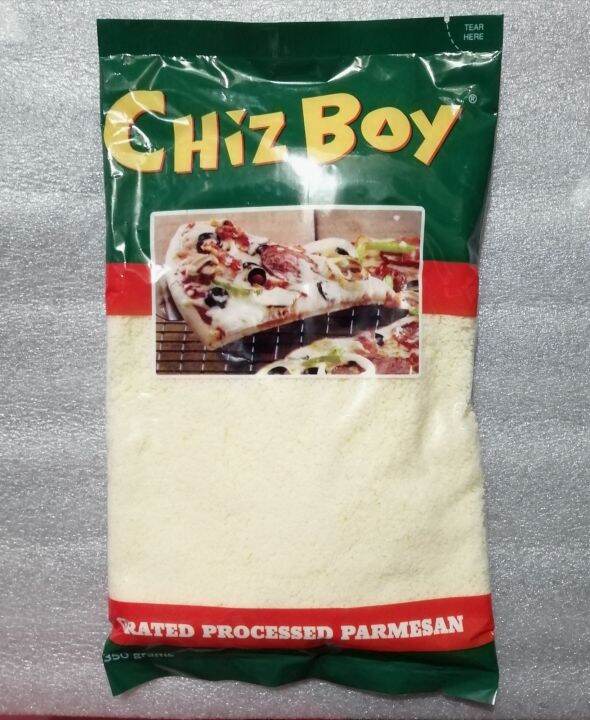 Chiz Boy Grated Processed Parmesan Cheese 350g | Lazada PH