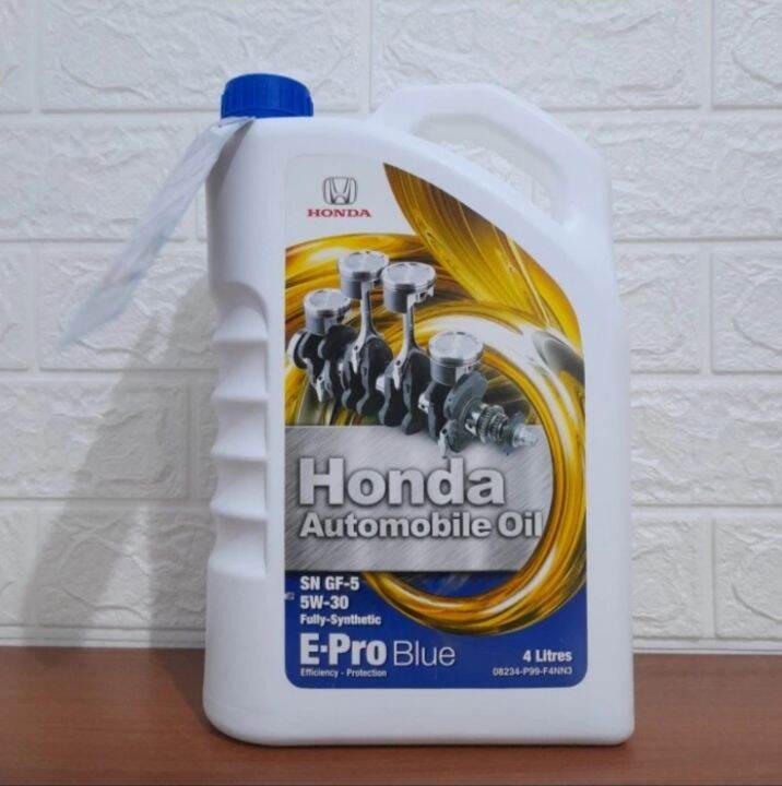 OLI HONDA EPRO BLUE (SAE 5W-30) FULL SYTHENTIC ,4LITER ORIGIN 💯 ...