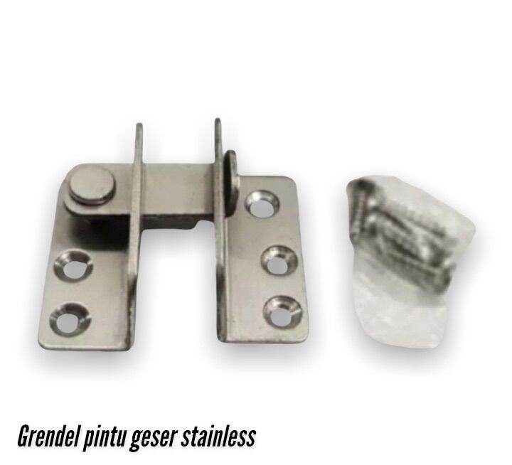 SOLIGEN grendel pintu geser stainless | Lazada Indonesia