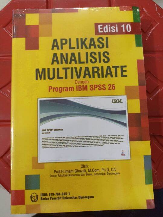 aplikasi analisis multivariate dengan program ibm spss 26 edisi 10 | Lazada Indonesia