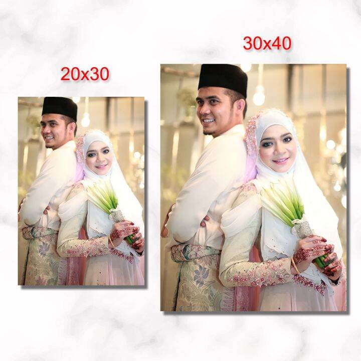 CETAK FOTO 2 PCS/ PAKET HEMAT UKURAN 20X30 | Lazada Indonesia