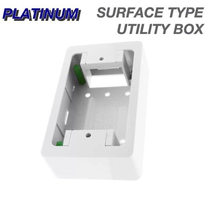 Amco Box Electrical Surface Type Utility Box | For convenience outlets ...