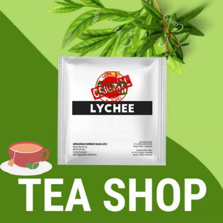 Es Teh Poci Asli Mix Varian Rasa Leci Isi 10 Pcs / 1 Renceng | Lazada ...