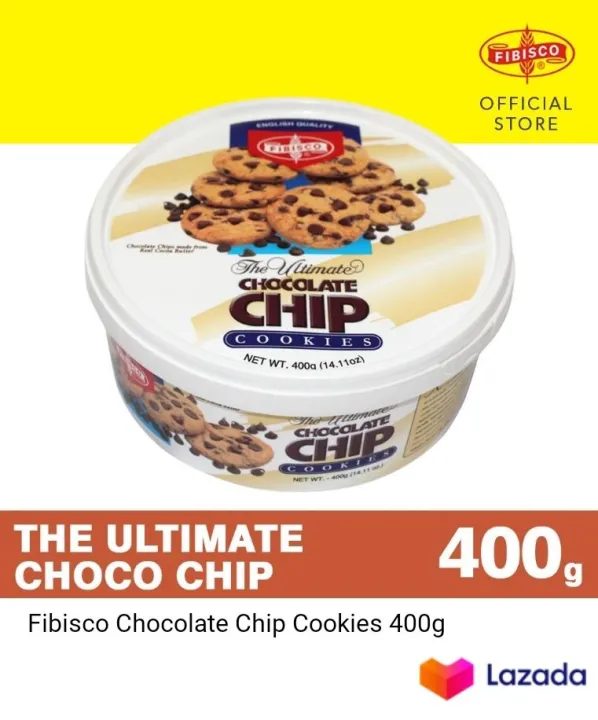 Fibisco Chocolate Chip Cookies 400g | Lazada PH