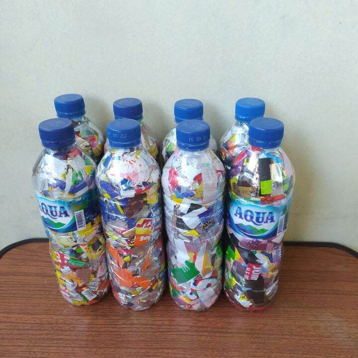 Ecobrick Botol AQUA 600ml | Lazada Indonesia