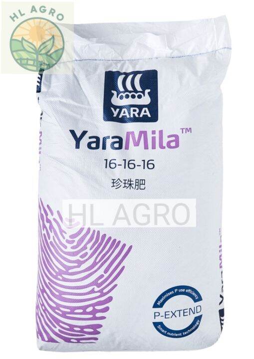 50kg YaraMila 16-16-16 珍珠肥 compound fertilizer baja tumbuhan | Lazada