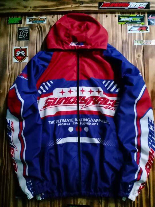 JAKET RACING//JAKET PARASUT//JAKET SUNDAY RACE | Lazada Indonesia