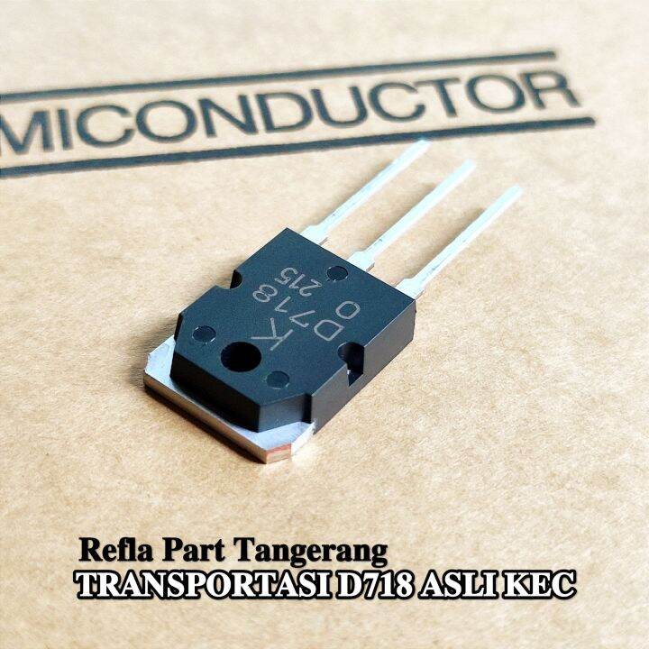 ( 1 BUAH ) TRANSISTOR 2SD718 2S D718 d718 Silicon NPN Power Transistors ...