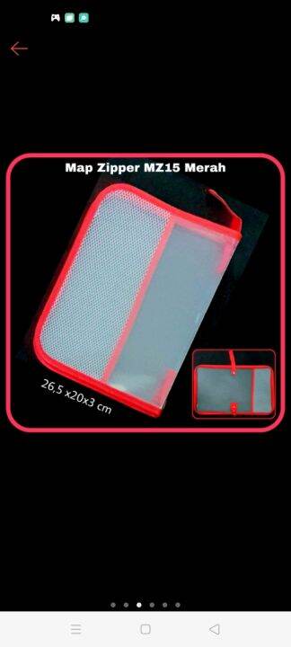 stof map jipper mictotop map resleting | Lazada Indonesia