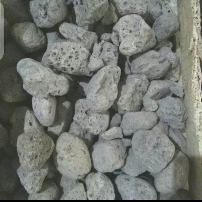 batu apung pumice stone berat 5 kg media filter kolam aquarium | Lazada ...