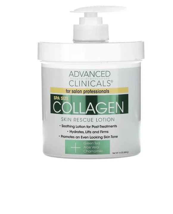 Advanced Clinicals Collagen Skin Rescue Lotion 454g | Lazada