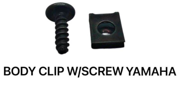 Body Clip with Screw Set 6mm for Yamaha | Lazada PH