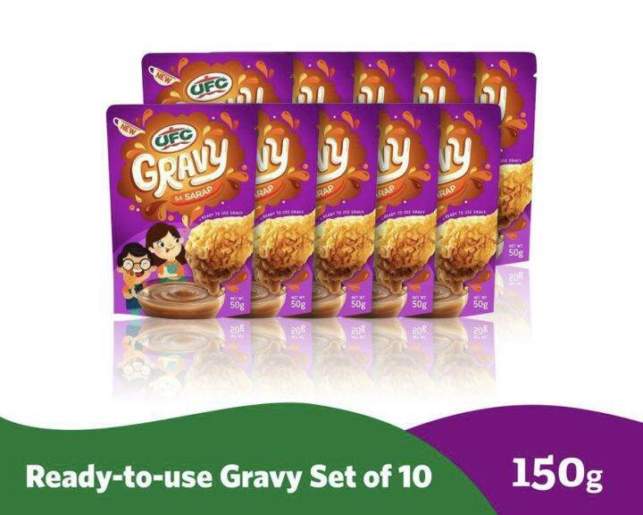 UFC ready to use gravy 50g set of 10 | Lazada PH
