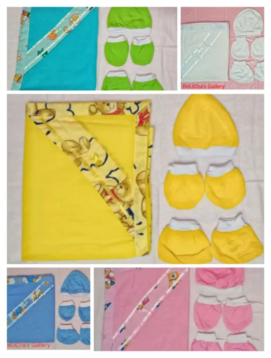 Newborn Sets|Pranela with Cap/Booties/Gloves/infants basic needs ...