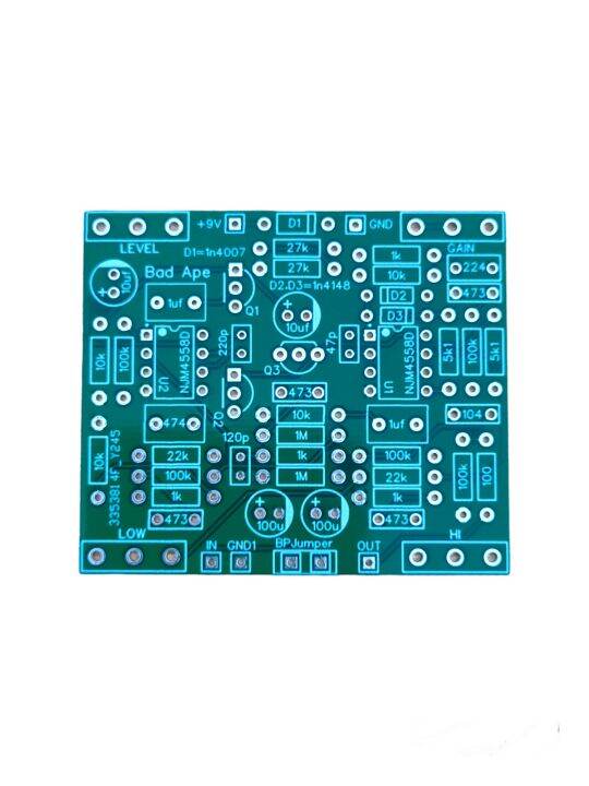 PCB วงจร Bad Monkey Overdrive | Lazada.co.th
