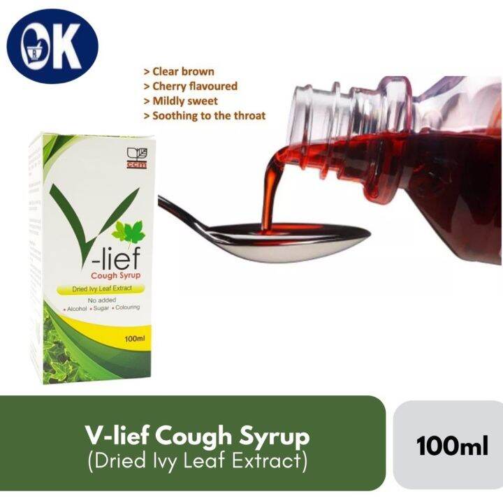 V-LIEF Cough Syrup 100ml (Exp: 04/2025) | Lazada