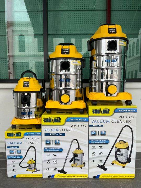 Thundez 15l 30l 40l 3in1 Wet Dry And Blower Vacuum Cleaner 6 Months